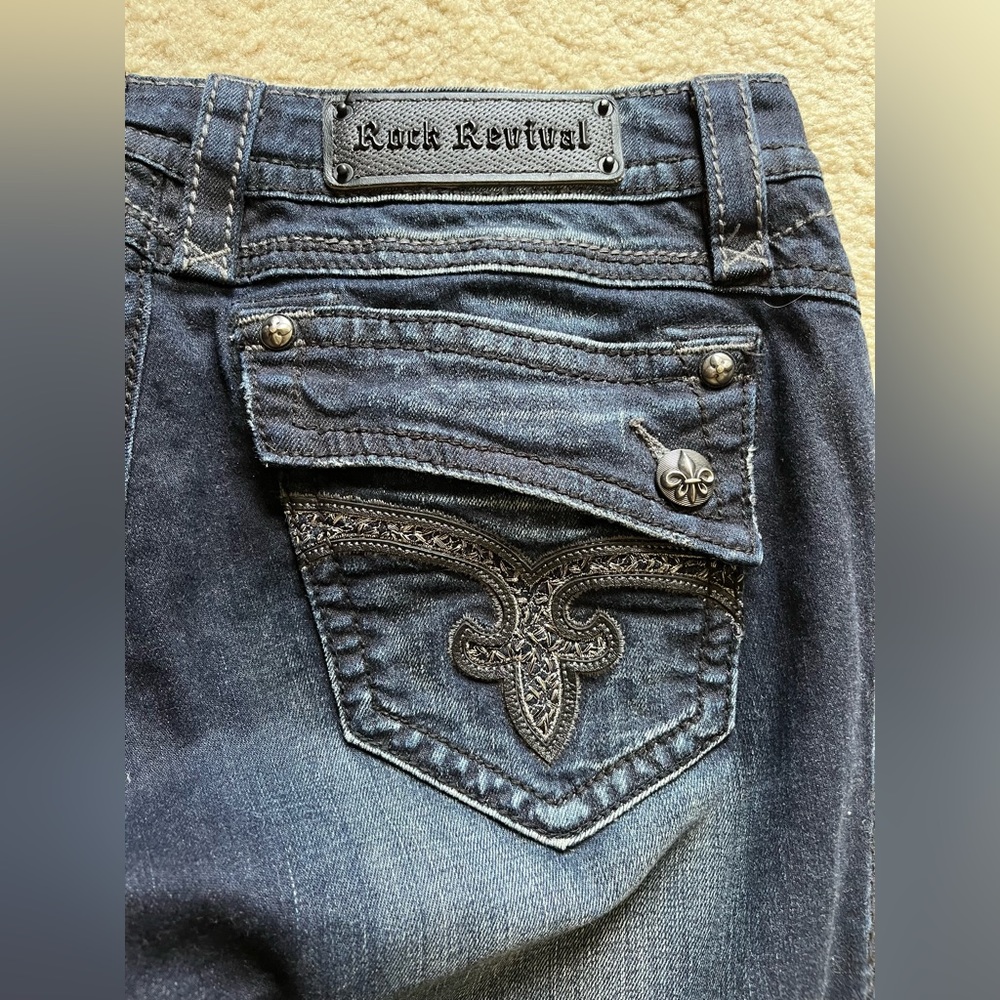 Rock Revival Jeans, Style Johanna Boot, Waist 32, Ins… - Gem